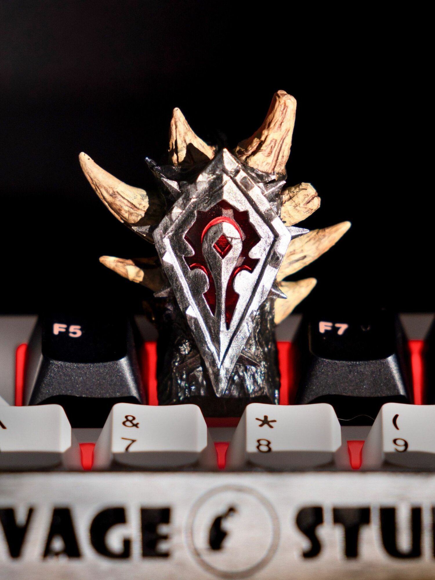 Кейкапы для механической клавиатуры - Ледяная Скорбь, World of Warcraft Artisan WOW Keycap Esc смола, клей