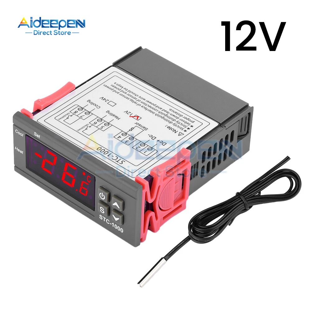 Термостат STC-1000 Aideepen 12V