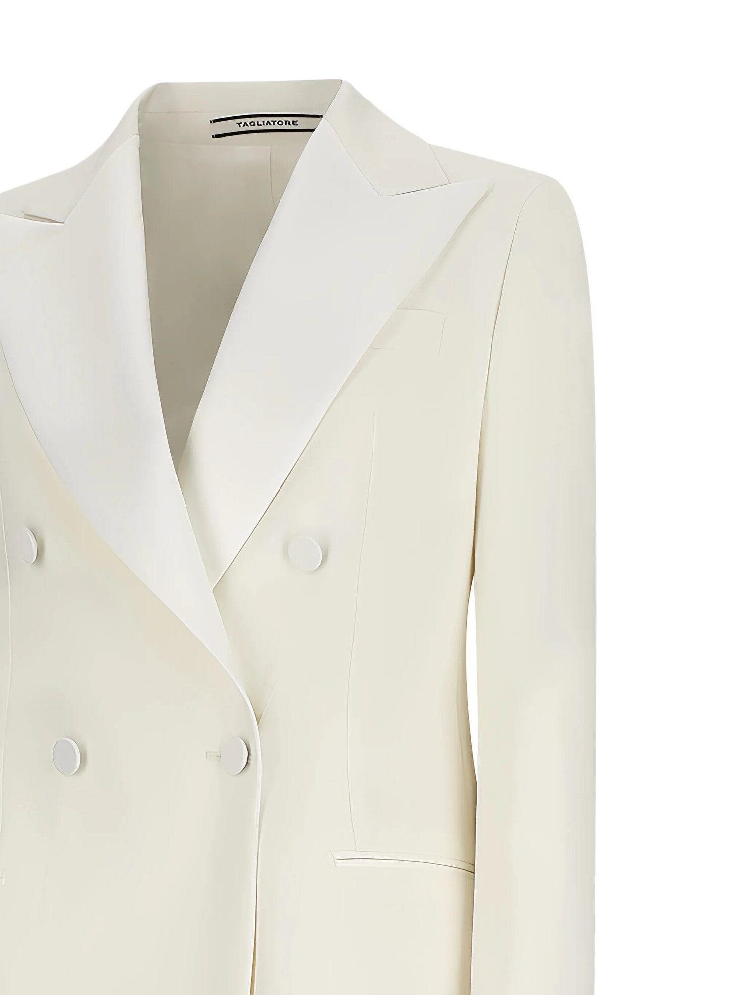 Пиджак Tagliatore Double-breasted peak-lapel blazer, размер 40, разноцветный — фото 1