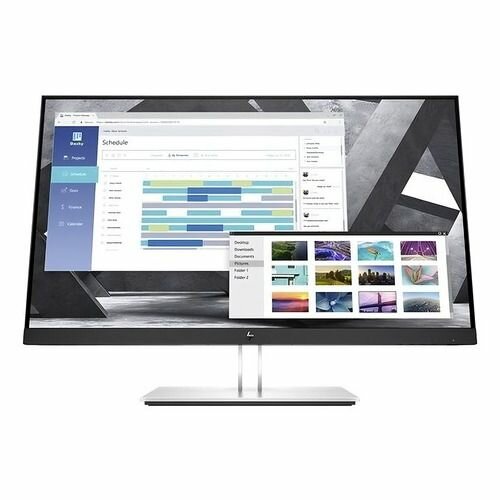 27" Монитор HP E27q G4, 2560x1440, IPS, 1хHDMI, 1хDP, черный и серебристый [9vg82aa]