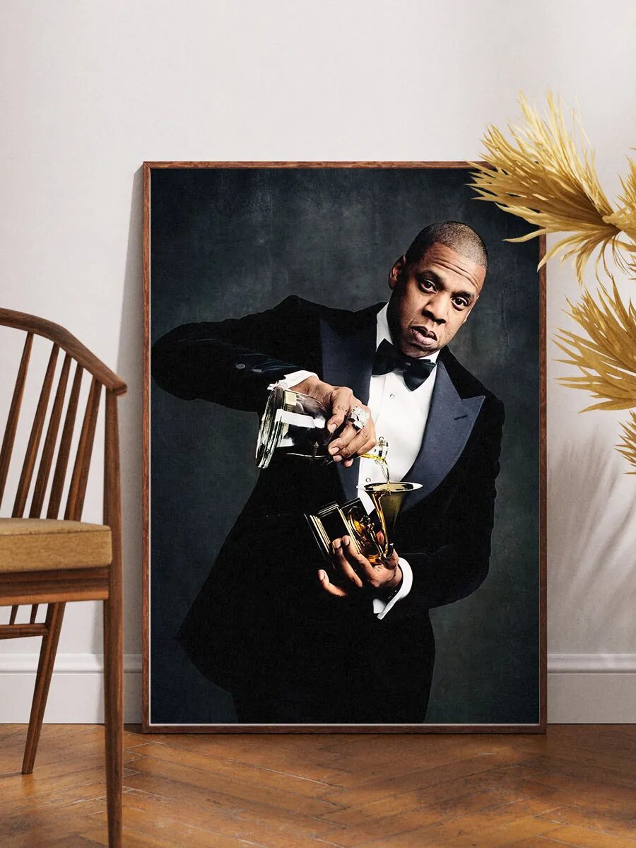 Интерьерный постер А2, Jay-Z