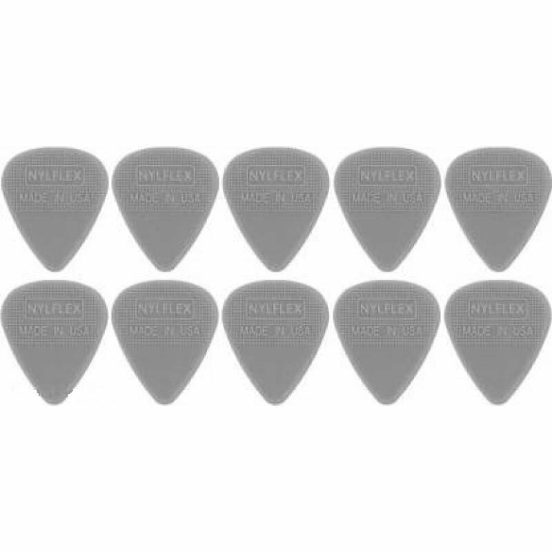 Медиаторы PLANET WAVES 1NFX4-10 Nylflex, Medium (75мм), в упаковке 10 штук