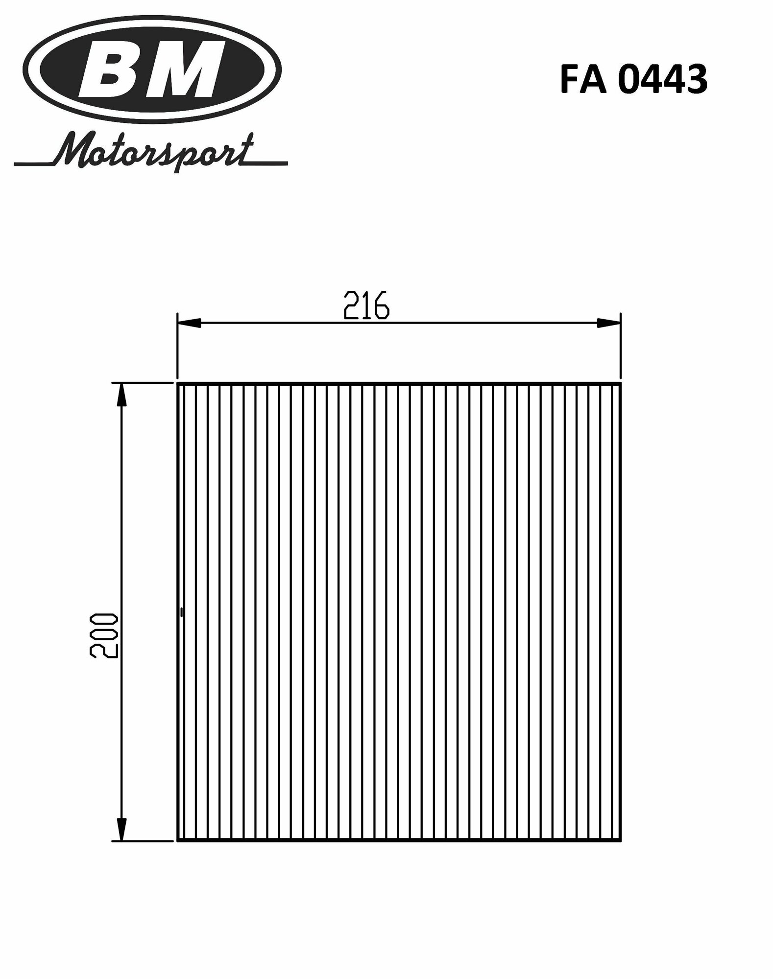 Bm фильтр салонный lada vesta, logan ii, sandero ii fa0443