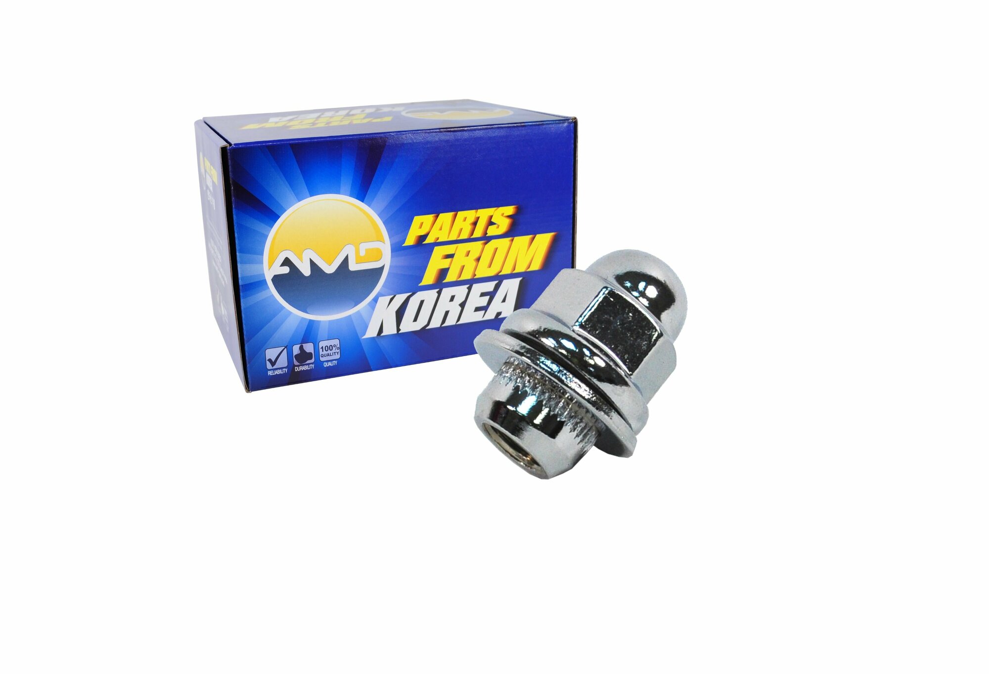 Гайка колесная MR455707 AMD. HDKR26 (закрытая) для MITSUBISHI (Outlander III GF_W, GG_W) (Lancer X CY_A) (2007-) (ASX)