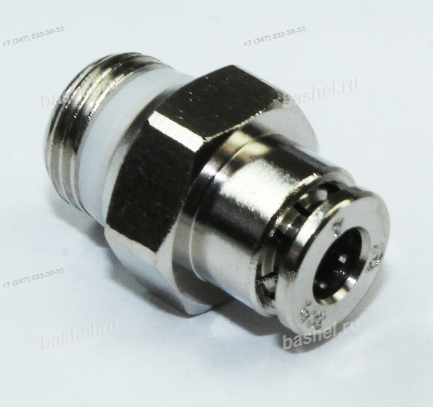 S6510 4-1/8, Фитинг цанга прямой, Camozzi