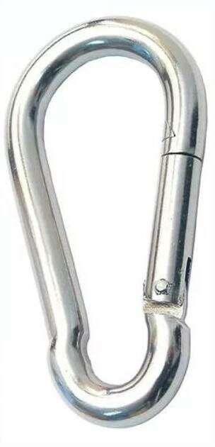 Карабин пожарный 10 мм (1 шт. BL) (цена за шт.) Накрепко 218707