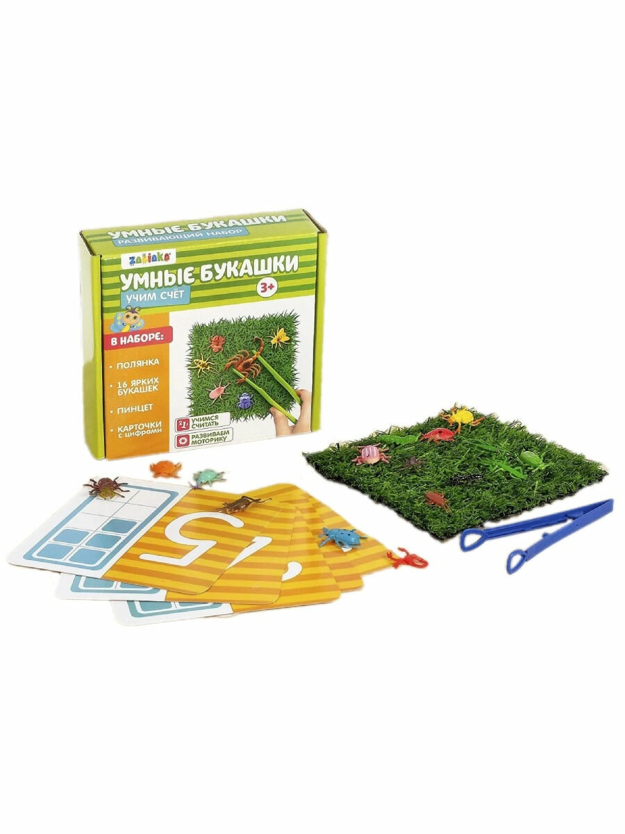 Zabiaka. Развивающий набор "Умные букашки" арт.4429018