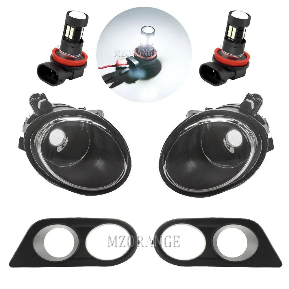 Противотуманные фары для BMW E46 M3 2001-2005 2006, аксессуары, глянцевый черный объемный воздуховод, противотуманная фара, крышка гриля, светодиодная фара
