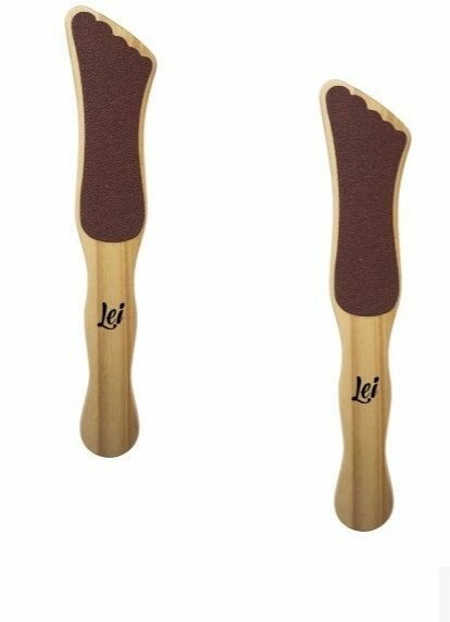 LEI Терка абразивная, педикюрная, 2 штуки