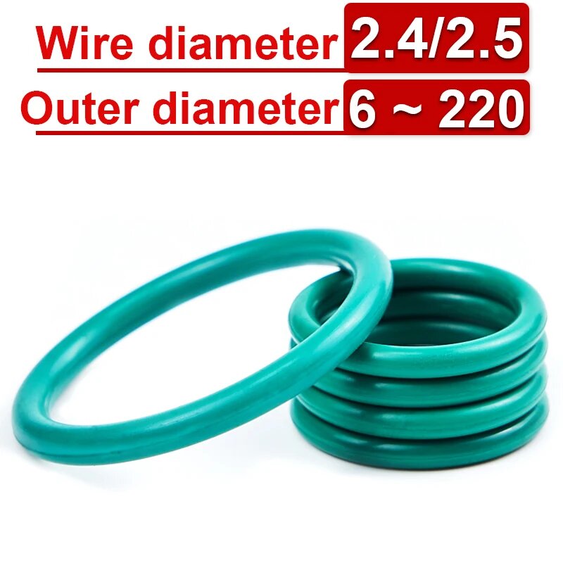 Фторопластовые кольца 5 шт. OD 20mm, CS 2.5mm (5pcs)