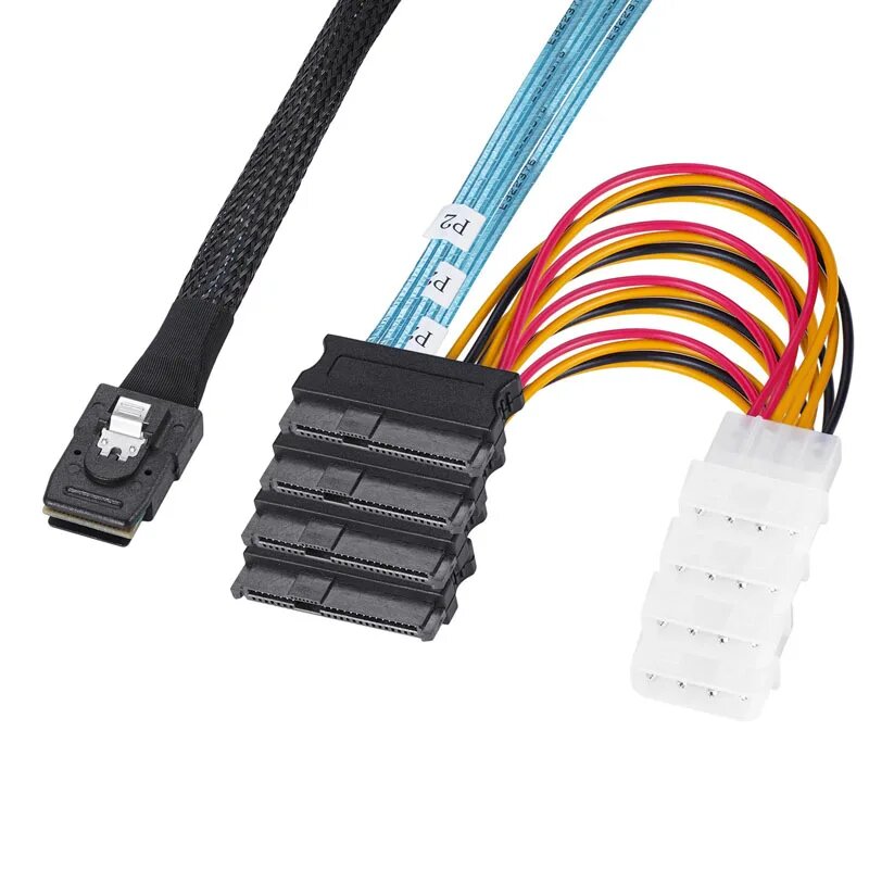 Кабель Mini SAS 36-Pin SFF 8087 к SAS 29-Pin HTDTMTI
