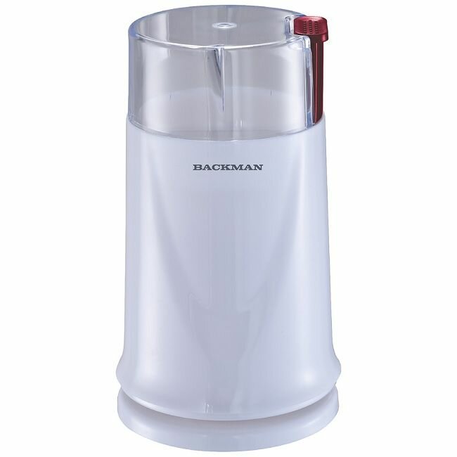 Кофемолка электрическая Backman, белая