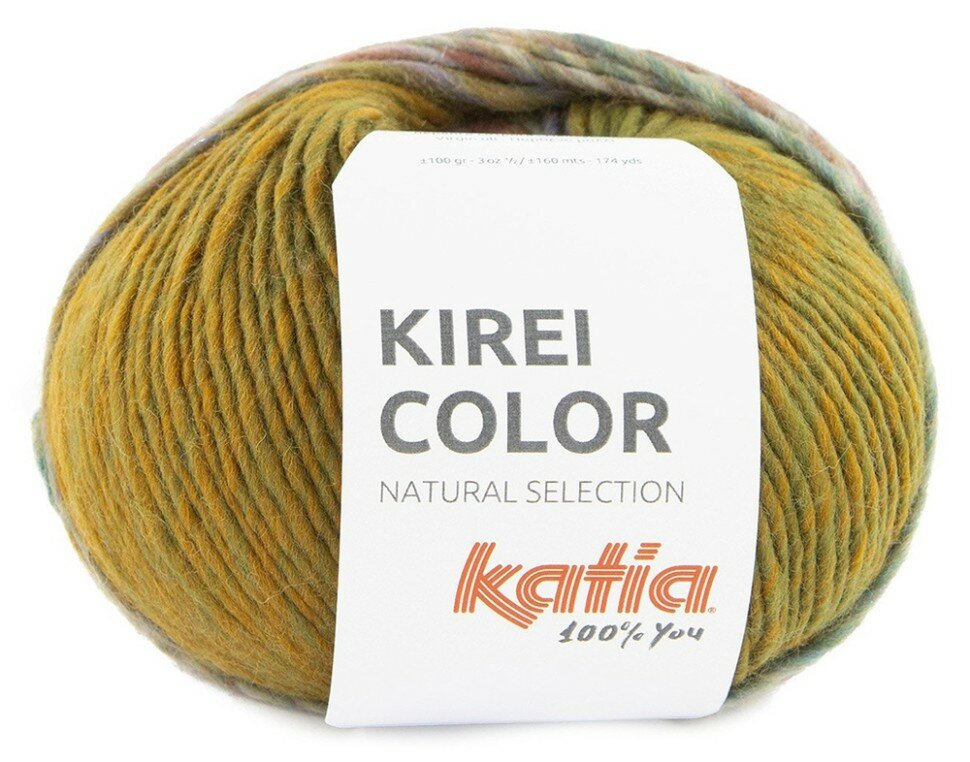 Пряжа #1262.355 Kirei Color 100 г 160 м Katia