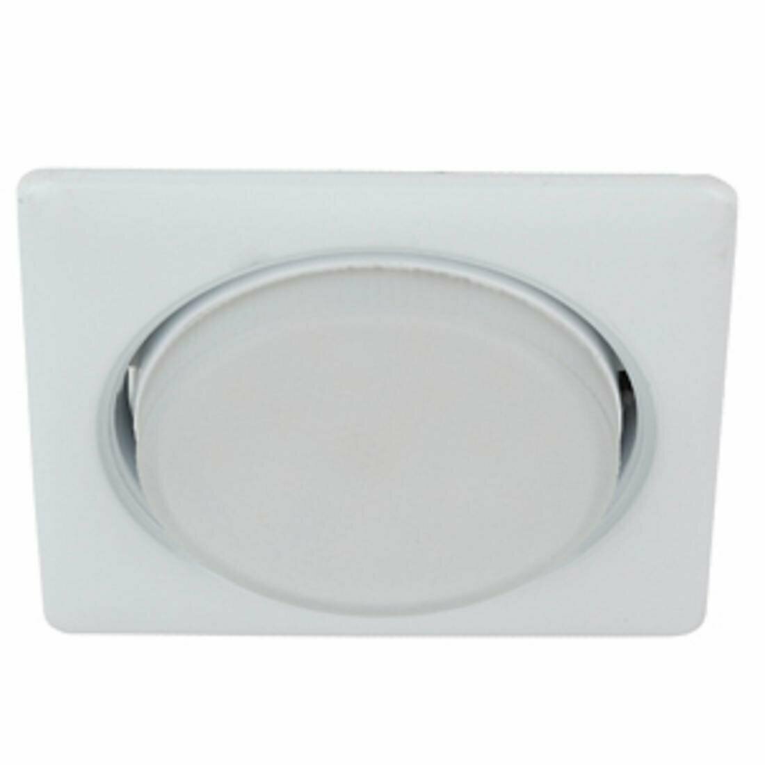 Светильник под лампу ЭРА KL71 BK/1 (к) 15W GX53 IP20 белый Б0048960