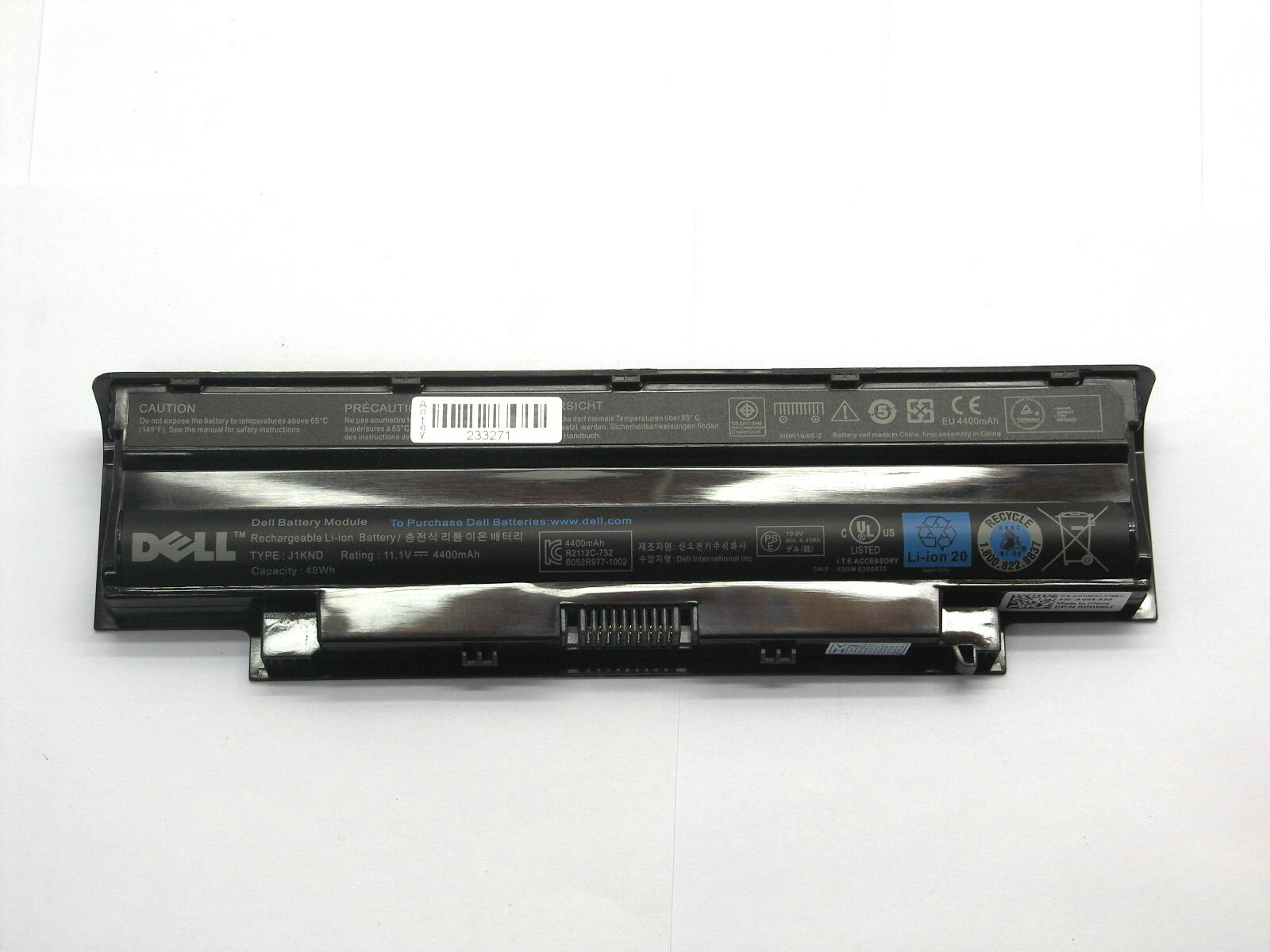 Акб для DELL Inspiron 13R 14R 15R M4110 M5010 M5030 N3010 N4010 N4011 N4110 N5010 N5030 N5040 N5050 N5110 11.1v 4300mAh, BAT-DE-90