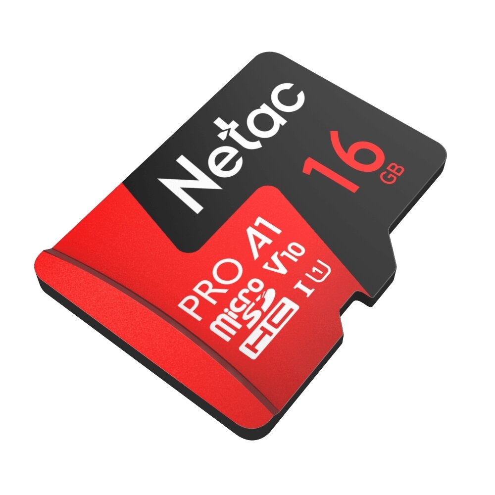 Флеш-накопитель NeTac Карта памяти Netac MicroSD P500 Extreme Pro 16GB, Retail version card only