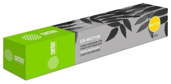 Картридж лазерный Cactus CS-WC7120R 006R01461 черный (22000стр.) для Xerox WC 7120/7125/7220/7225