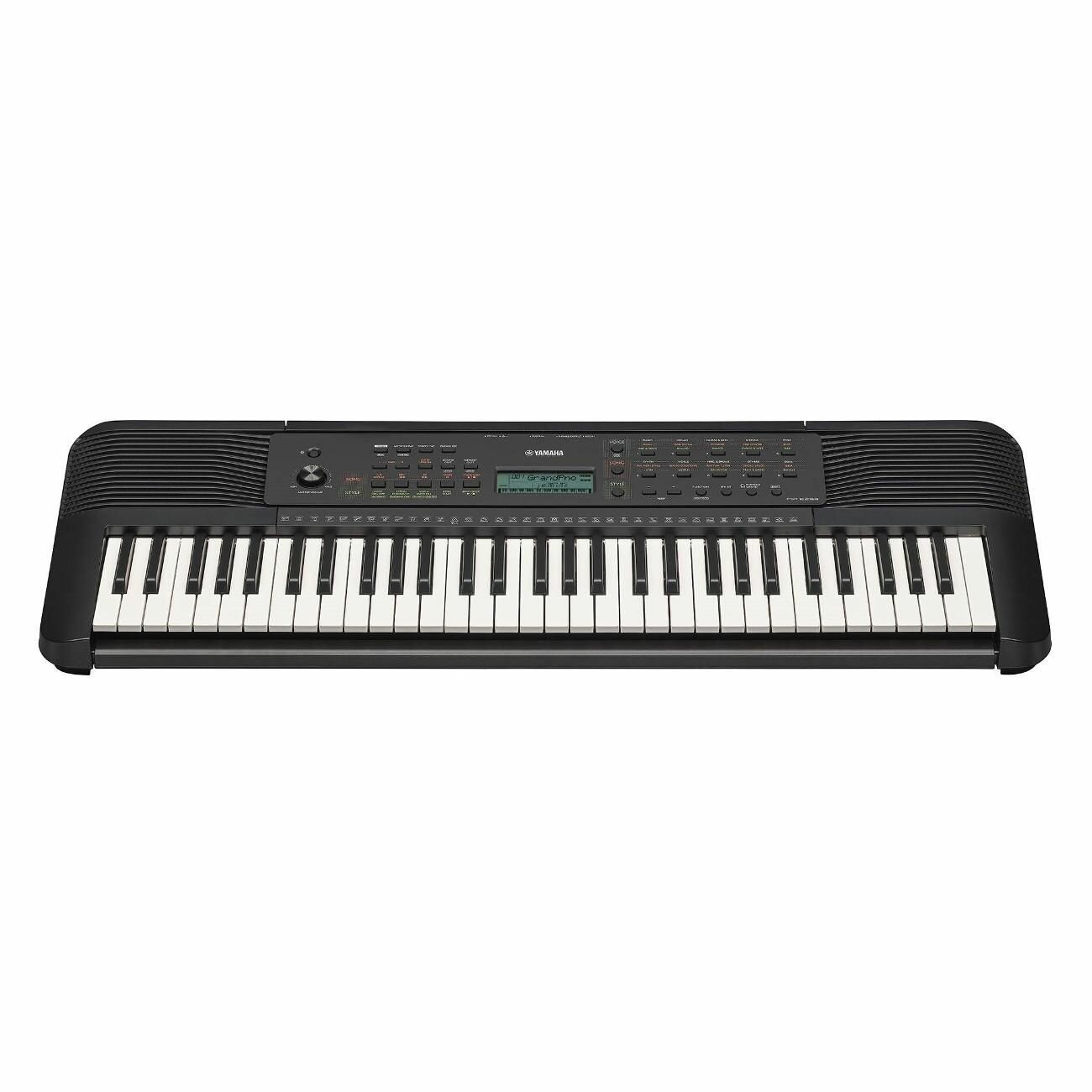 Синтезатор Yamaha PSR-E283, 32 полифонии, метроном, черно-белый