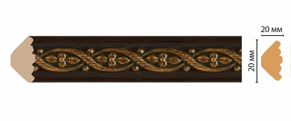 Угол Decomaster 132M-1 В20хШ20хД2400 мм / Декомастер