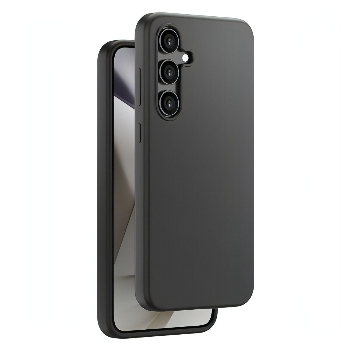 Чехол Deppa Liquid Silicone для Samsung Galaxy S24 FE черный