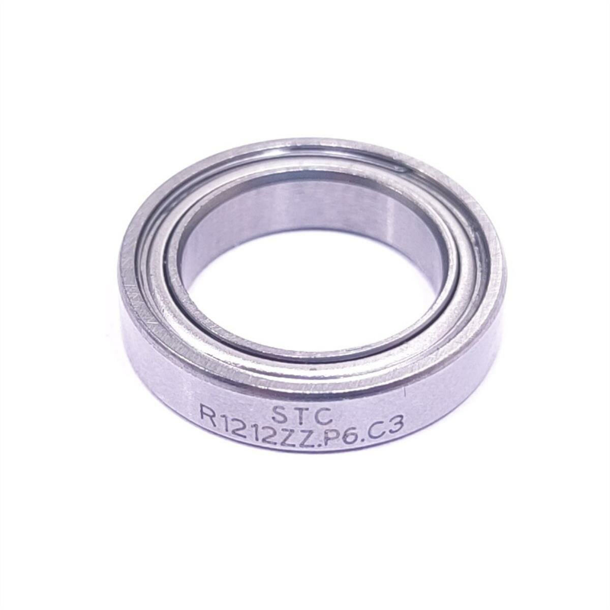 10 шт. - Подшипник R1212ZZ. P6. C3 STC (12.7x19.05x3.969) шариковый однорядный