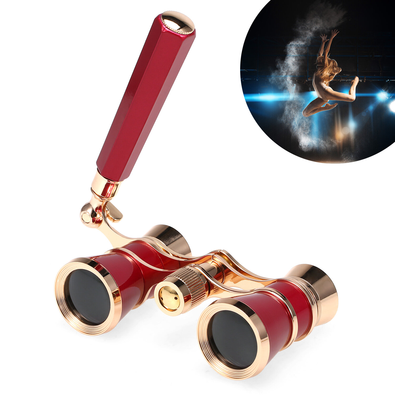 3x25 Мини Театральный Бинокль