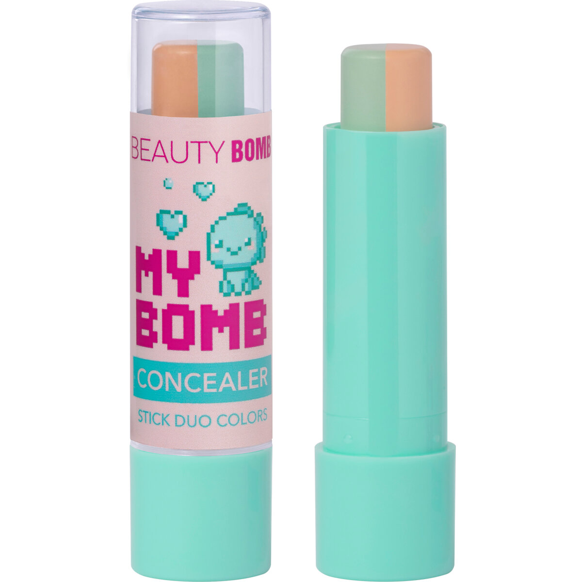 Консилер стик Beauty Bomb двухцветный Bomb concealer тон 01, 3,8г