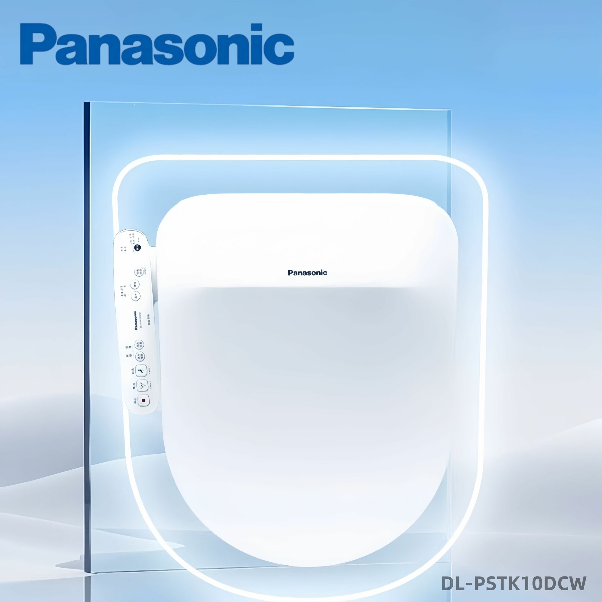 Крышка Panasonic DL-PSTK10DCW биде для унитаза