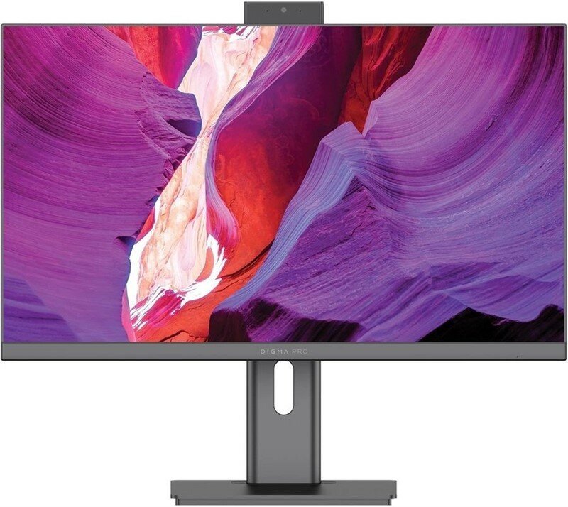 23.8" Моноблок DIGMA PRO Unity Full HD, Intel Core i5 1235U, 16ГБ DDR4, 512ГБ SSD, Windows 11 Professional, серый и черный (dm23p5-adxw02)
