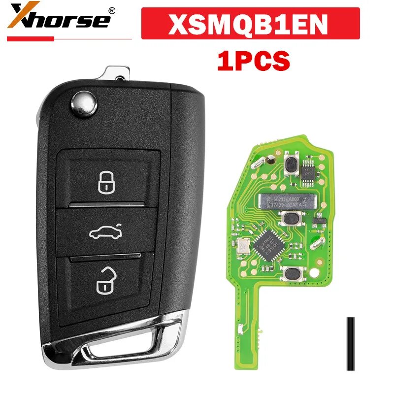 1 шт./лот Xhorse XSMQB1EN для MQB Smart приближенный дистанционный ключ XSMQB1EN 3 кнопки для VVDI2/VVDI ключ инструмент
