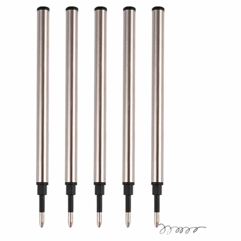 5 штук в комплекте, импортный металлический нейтральный сердечник толщиной 0,5 мм, черный