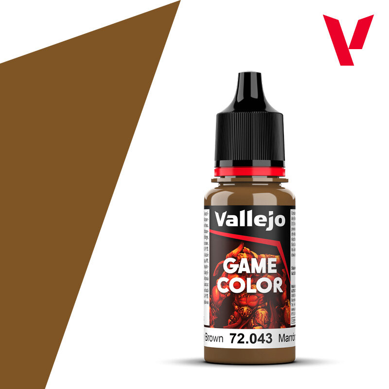 Краска g72043 Vallejo серии Game Color Beasty Brown (Звериный Коричневый)18ml