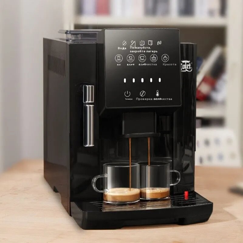 DeLonghi Профессиональная кофеварка ECAM220, серебристый, черный матовый