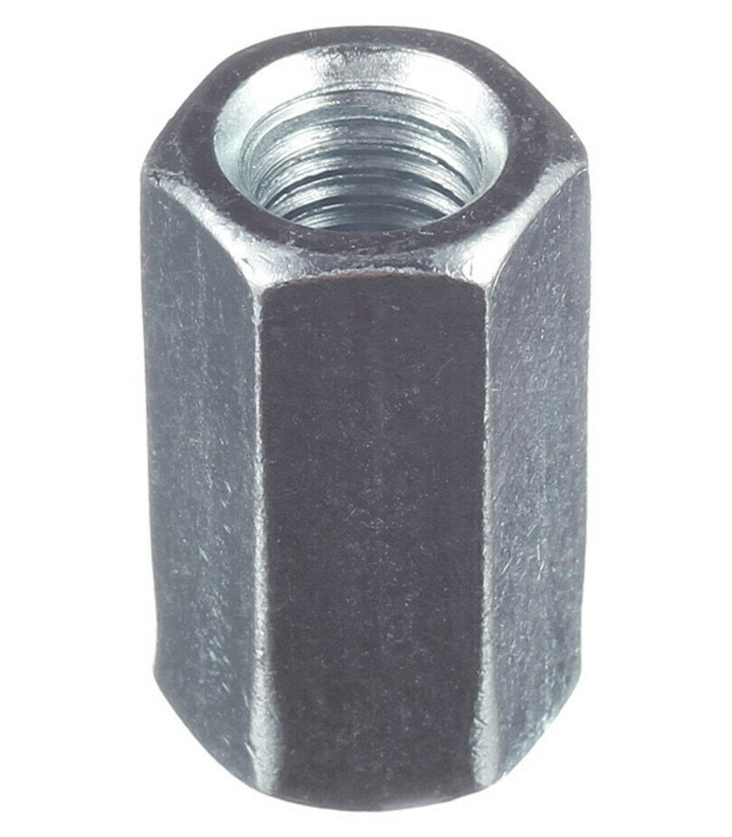 Гайка соединительная оцинкованная M12 х36 мм DIN 6334 (2 шт.)