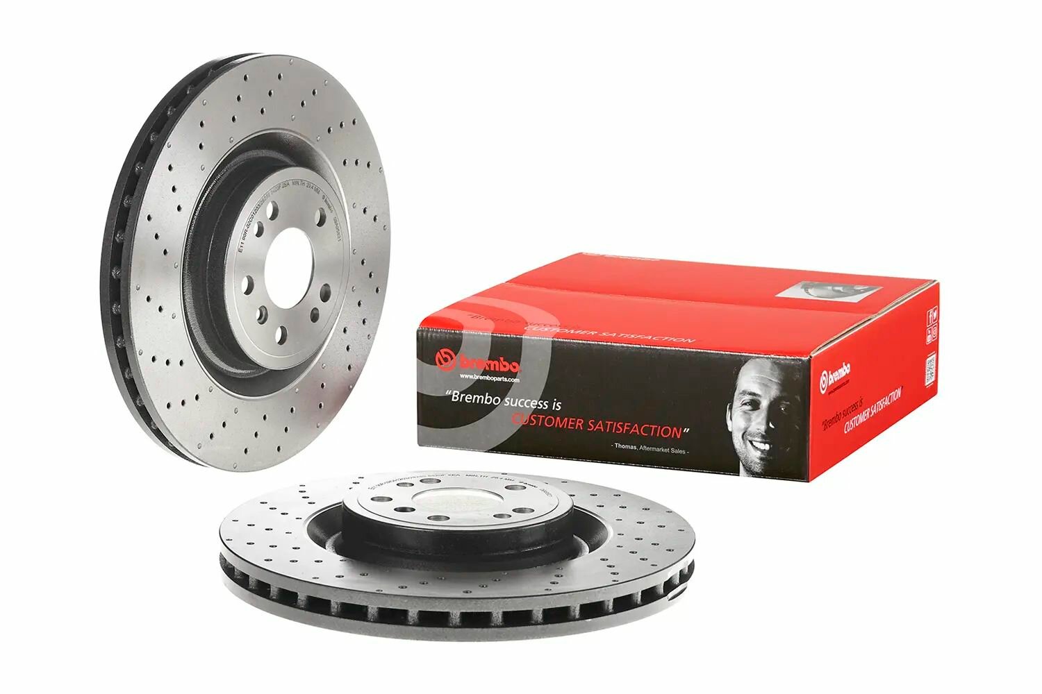 Диск тормозной передний Brembo 09. A958.21