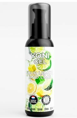 78925 SGAN Лубрикант для орального секса Lemon and Lime, 100 мл. Смазка на водной основе со вкусом лимона и лайма