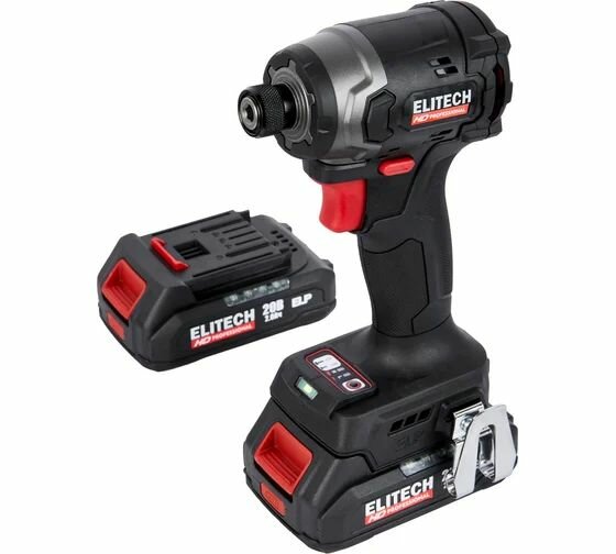 Аккумуляторный винтовёрт Elitech CS 2003SL HD 205732 260Нм, 20В, слайдер 2А*ч, бесщеточный, E2201.055.01