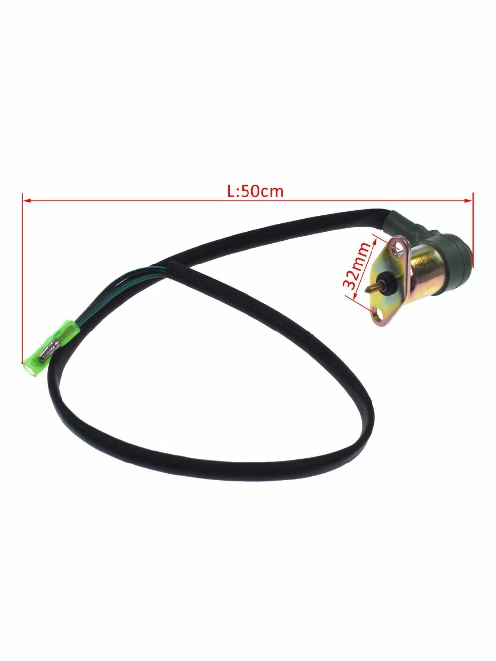 Клапан электромагнитный карбюратора для генератора / электростанции Lifan 188F-190F, Honda GX390, Champion G240F-G420, GG4800-GG8000