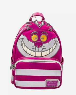 Сумка рюкзак Чеширский кот из мультика Алиса в стране чудес Cheshire Cat Disney Loungefly