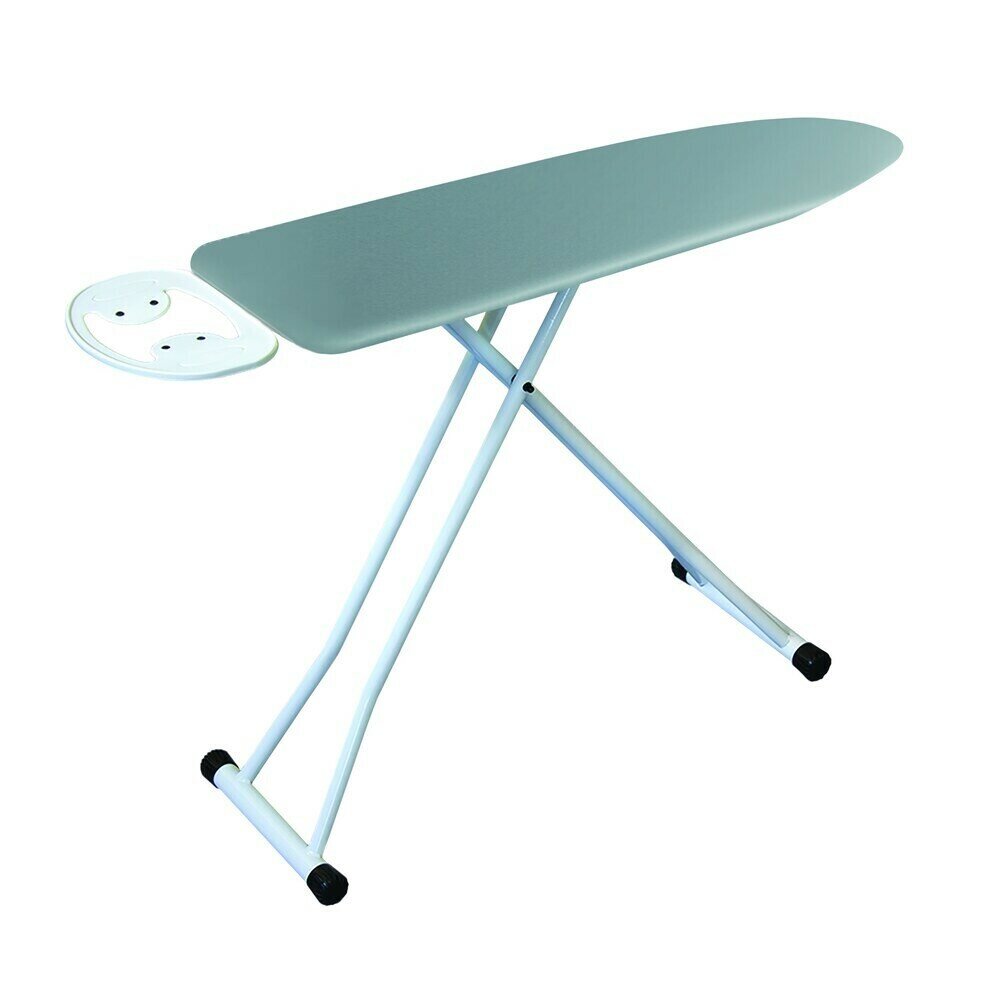 Гладильная доска HAUSMANN Silvia Mono, с розеткой, чехол с антипригарным эффектом, 120x38х60-90см