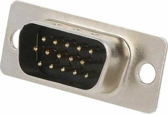 Разъем AMPHENOL 10090769-P154ALF D-Sub PIN 15 вилка "папа" на панель п 1 шт