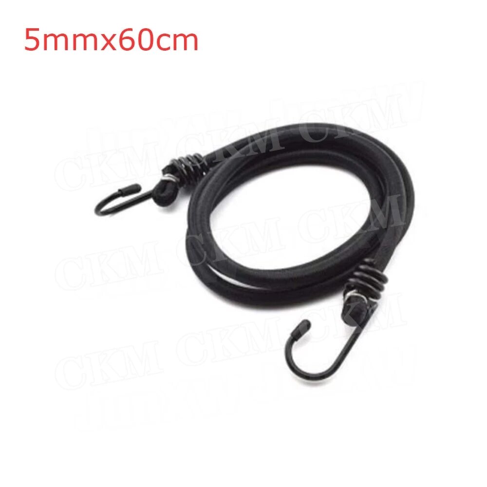 Автомобильный ремень для багажа, веревка, грузовой багаж, фиксированные ремни, эластичная резиновая стяжка, оборудование для езды на велосипеде и мотоцикле 140/120/100/80/60/40 см 60cm