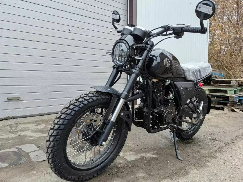 Мотоцикл с ПТС RACER RC300-GY8H Triumph_черный (в заводской упаковке)