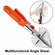 5 Degrees Adjustable Scissors Sealing Edge Corner Line Universal Angle