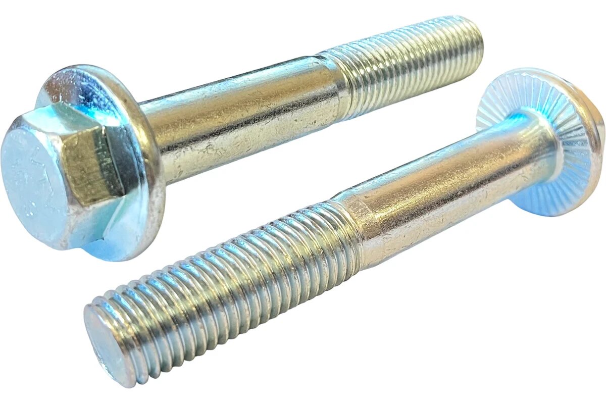 Болт ОПМ DIN 6921 с насечками М8x20 8.8 zn 200 шт П0000031128