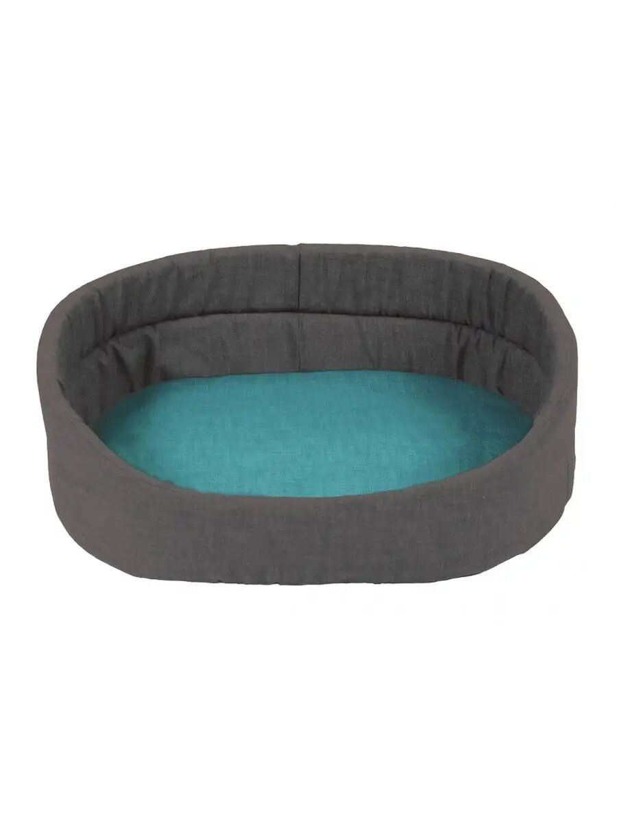 Лежанка для животных с бортиком овальный Relax