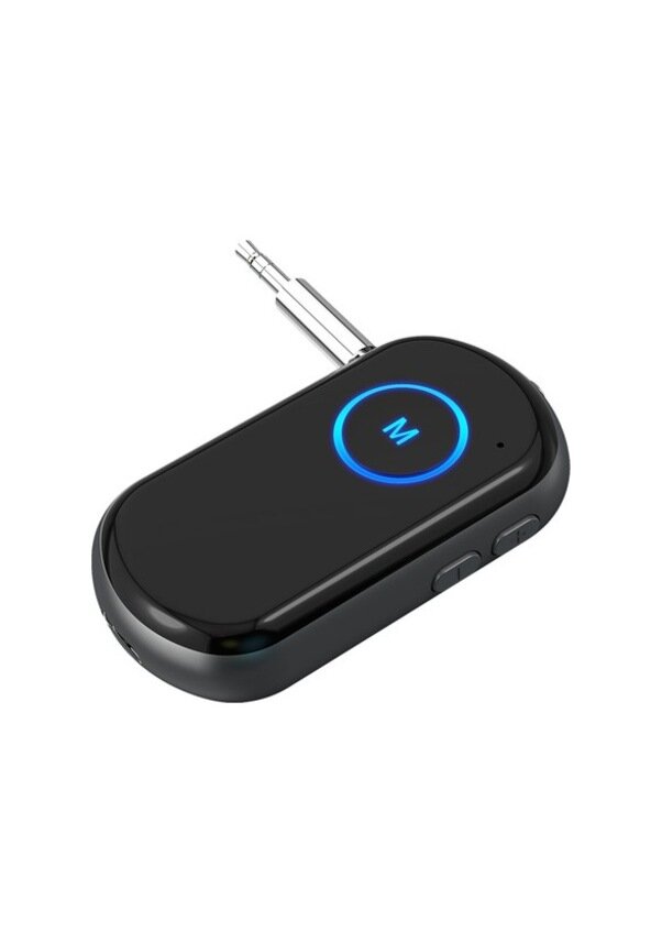 Br01 Автомобильный беспроводной аудиоресивер Bluetooth 5.0 - черный