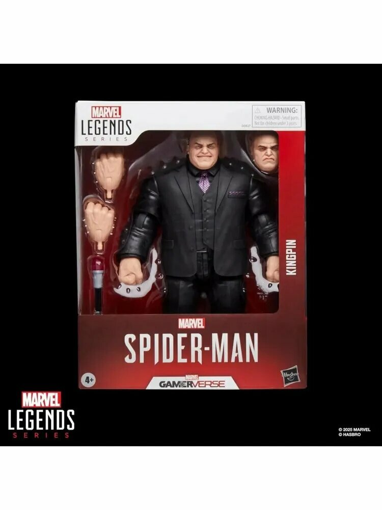 Hasbro 6 дюймов Marvel Legend Series Spider-Man 3 В комплекте 6 аксессуаров, сменные руки и съемная голова-симбиот Спайдермена. Модель Фигурка