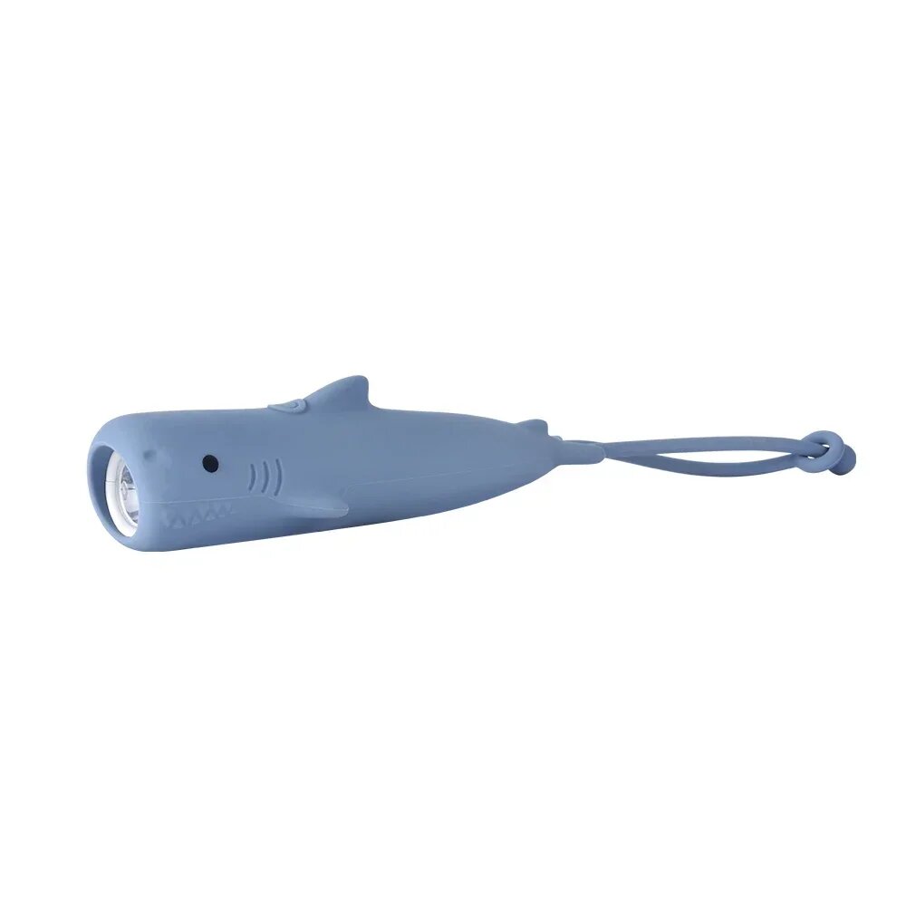 OEING Портативный фонарик детский силиконовый акула/собака/лев Зеленый, Crocodile 1PCS