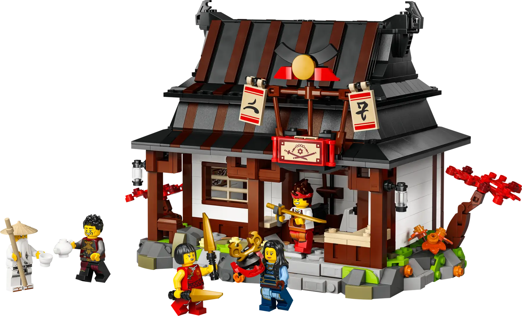 Конструктор LEGO NINJAGO® Мастерская четырех оружий, 1259 деталей — фото 1